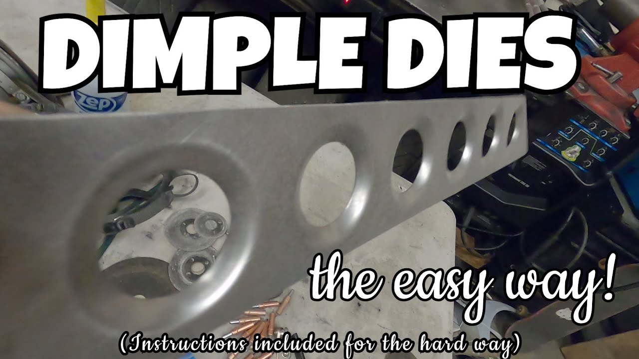 Dimple Dies 101 - How the heck you make those things? - YouTube