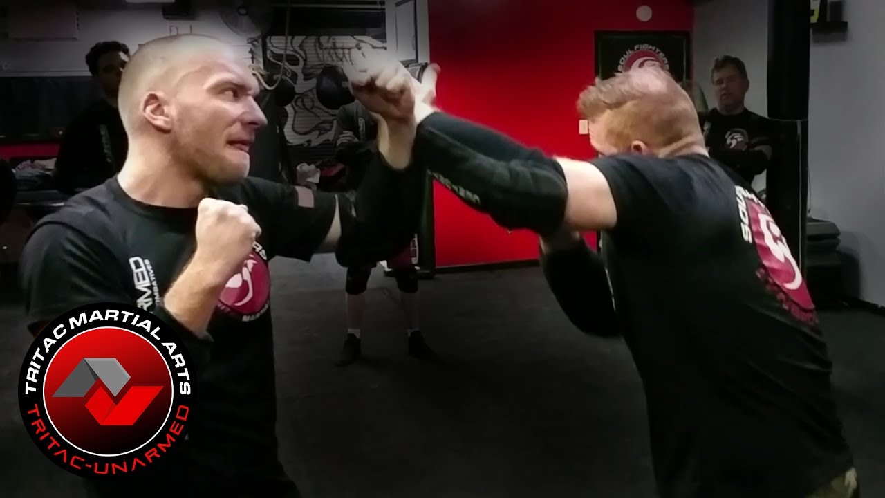 TRITAC-Unarmed: Elbow Clear Flow: Self-Defense Techniques - YouTube