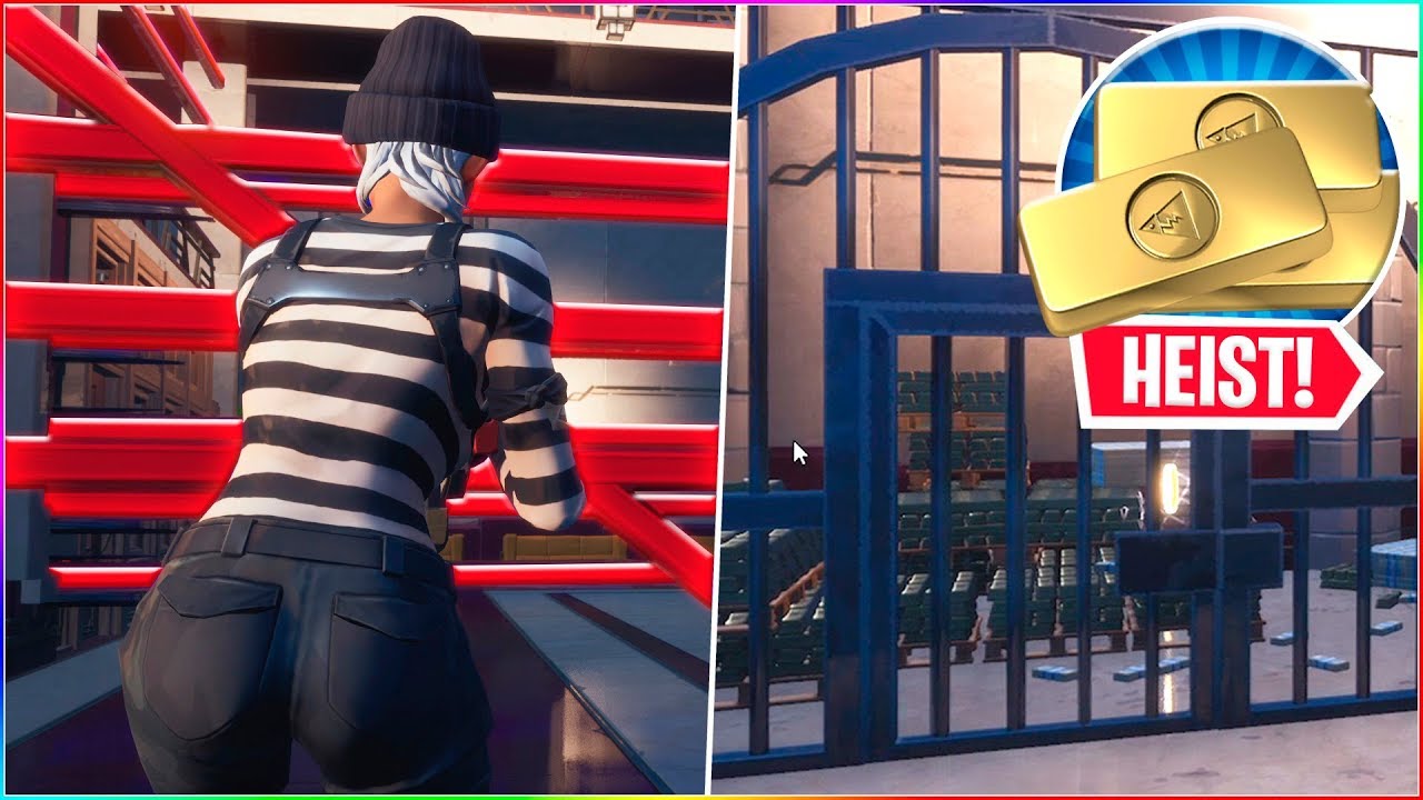 FORTNITE HEIST MAP! | Dansk Fortnite - YouTube