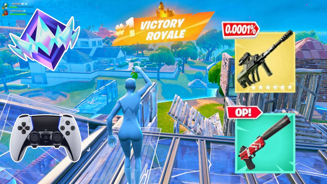 PS5 Controler Fortnite RANKED Reload Gameplay + Best Controller ...