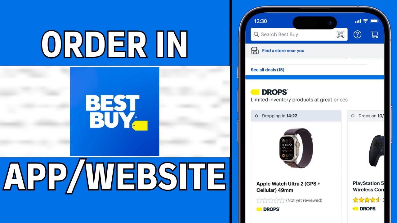 How to Shop/Order in Best Buy App 2024 - Full Guide - YouTube