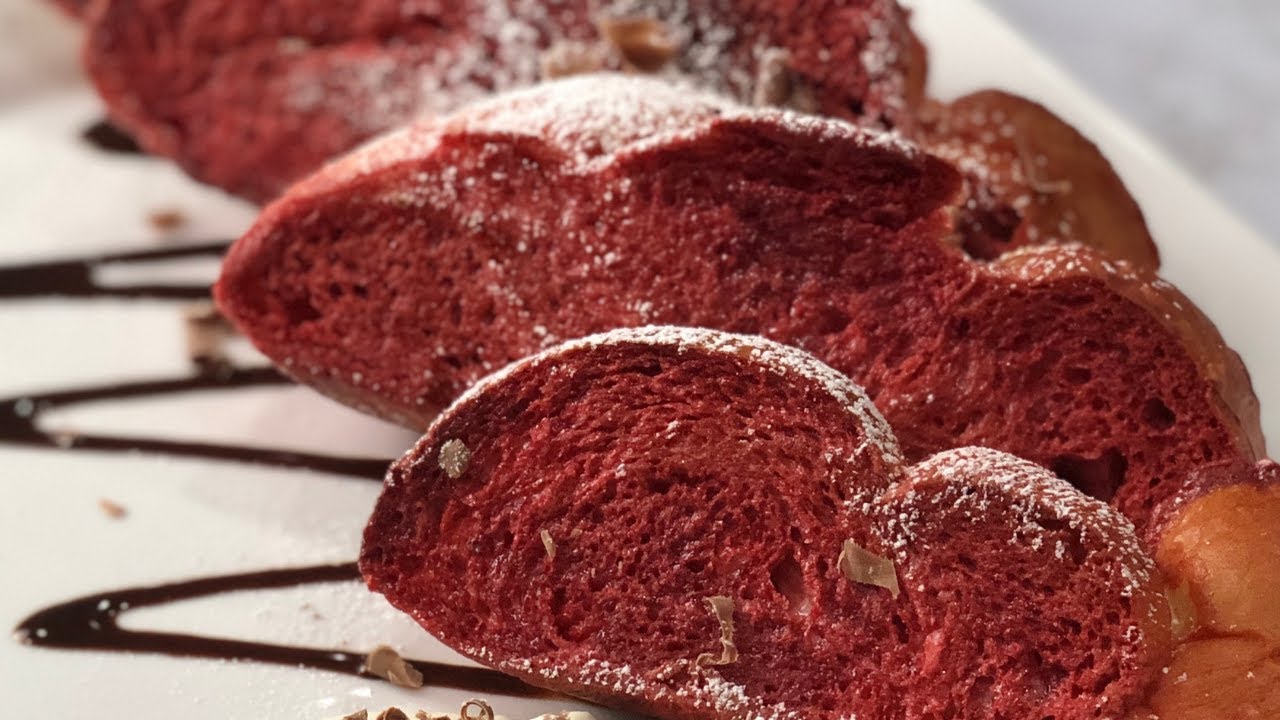 Red Velvet French Toast I How To Make Red Velvet French Toast I Easy ...