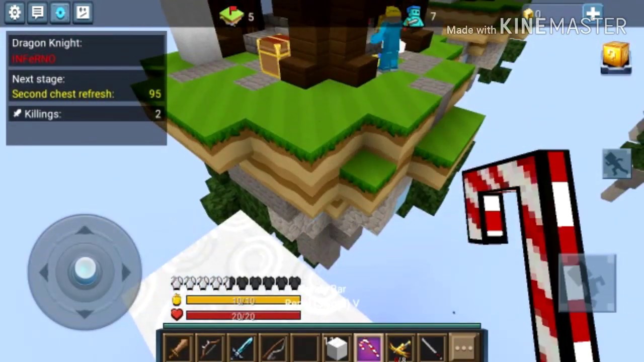Welcome to my channel!😀😂| Blockman Go : Lucky block Sky wars | - YouTube