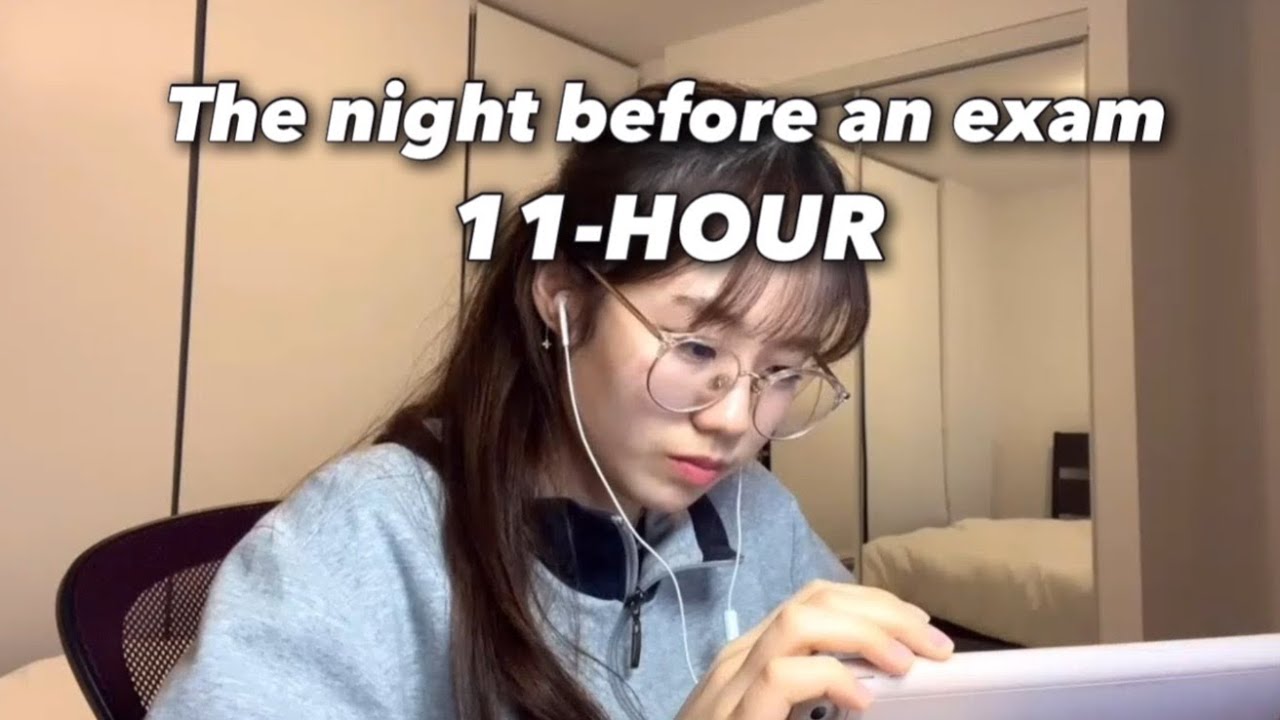 Cram the Night Before a Test (Still got an A) | Study with me Pull an ...