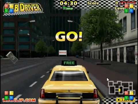Let's Play Miniclip Games_ Cab Driver - miniclipgames.biz - YouTube