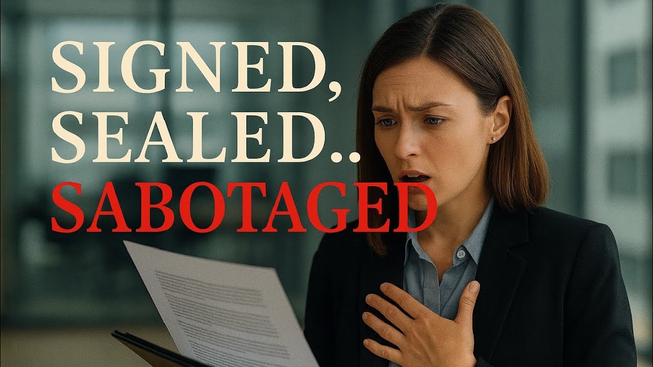 SIGNED, SEALED... SABOTAGED - YouTube