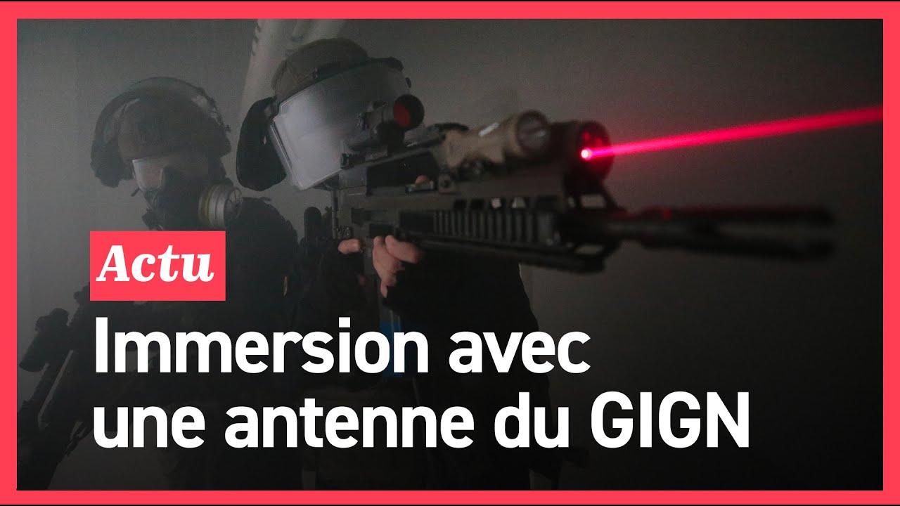 GIGN : au coeur d'un entraînement de ces gendarmes d'élite - YouTube