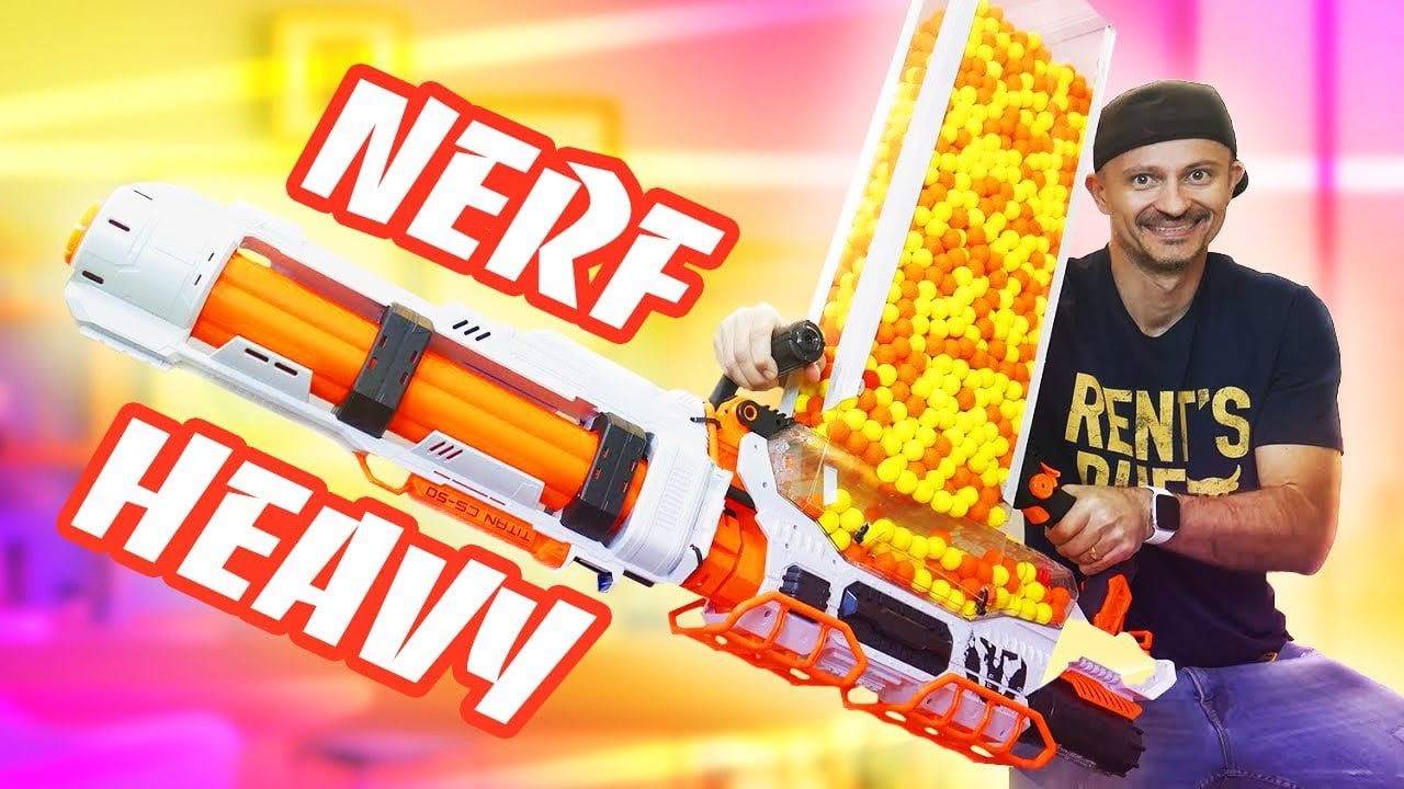 NERF HEAVY WEAPONS GUY의 모든 것! ☄️ McDanny 총 🇰🇷 - YouTube