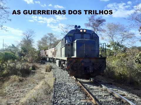 Conhecendo em Detalhes Algumas Locomotivas GE U20C, Paradas e com Motor ...