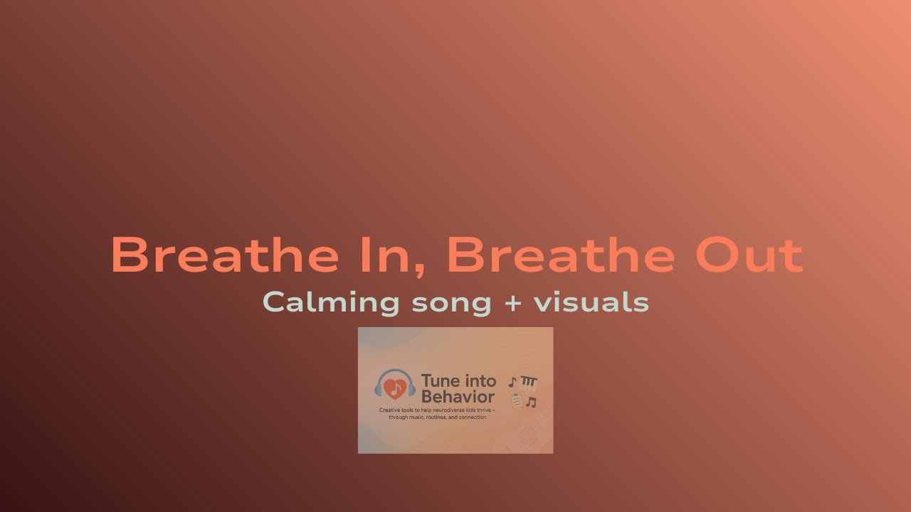 Breathe In, Breathe Out (Calming Song for Kids) | Music + Visuals ...