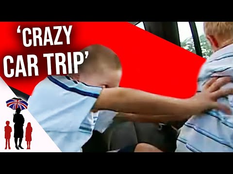 Family Car Journey turns into a Fight Scene | Supernanny