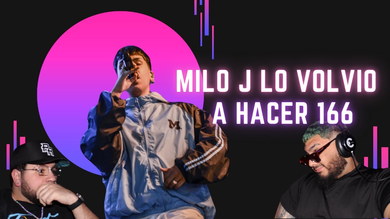 Reacción Al Album 166 de Milo J - YouTube