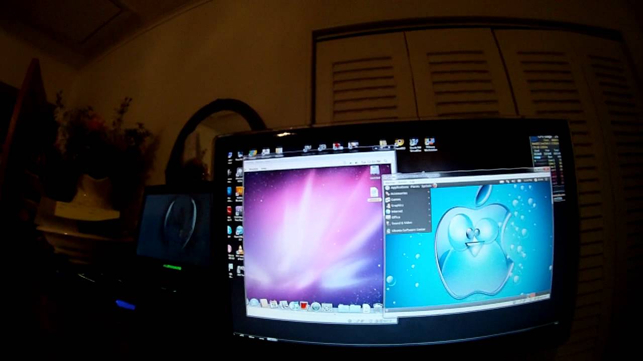 Alienware m14x running OSX, Ubuntu 11.40, and Windows 7 at the same ...