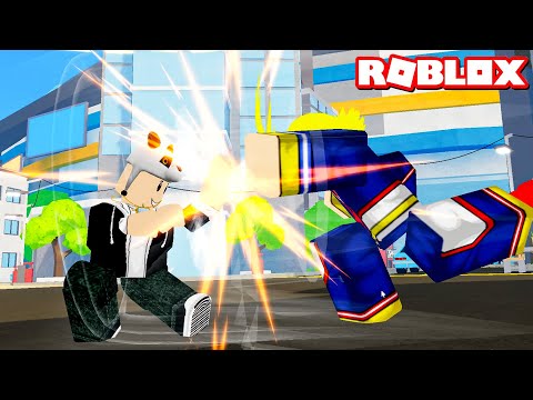Süper Kahraman ile Savaştım!! Anime Savaşçısı - Panda ile Roblox Anime Battlegrounds X