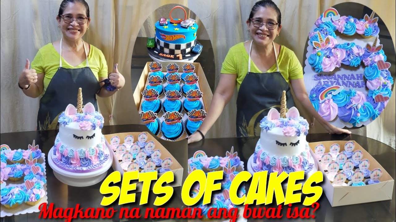 SET NG CAKES AT MAGKANO? ( Unfair ba? 😌) - YouTube