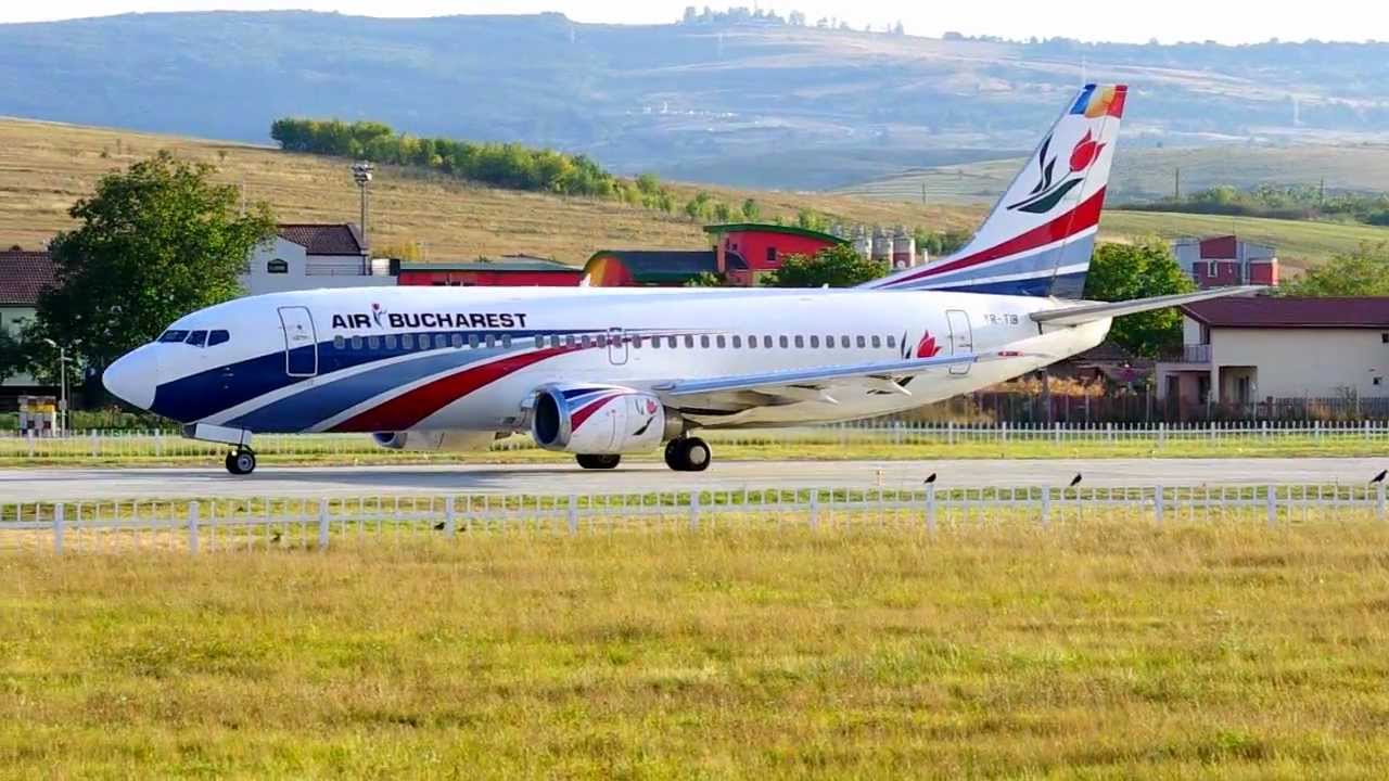 Air Bucharest at Cluj Airport - YouTube
