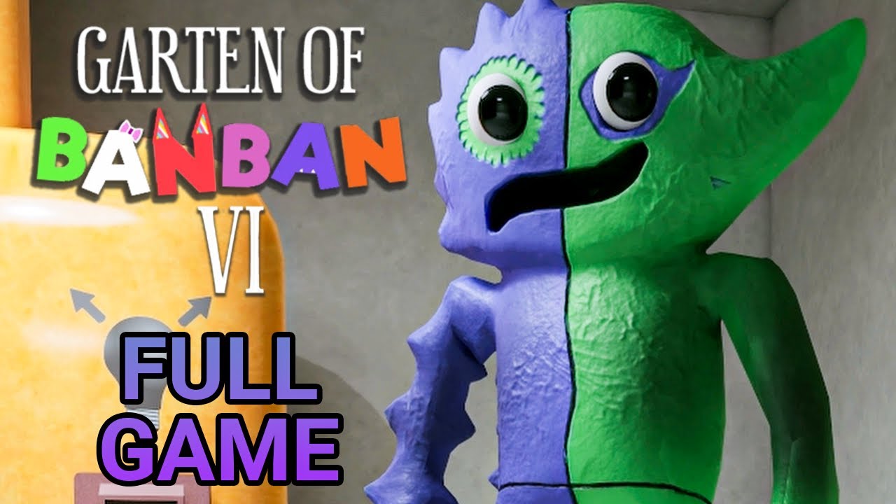 Garten of Banban 6 - Full Game Walkthrough (NO DEATHS) No Commentary ...