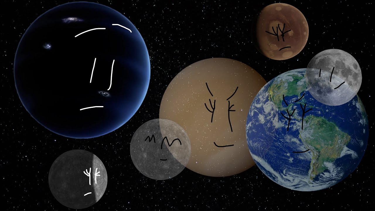 The solar system episode 24 planet nine and Theia returned - YouTube