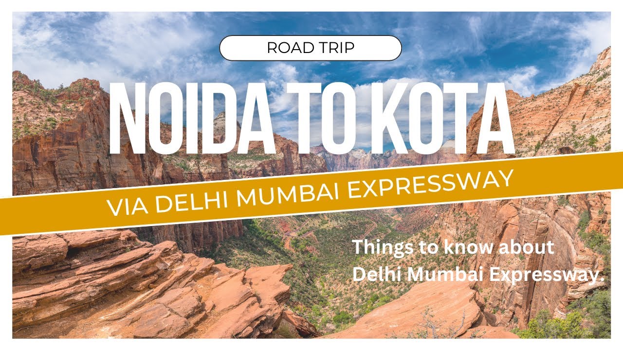 Noida To Kota By Road | DELHI MUMBAI Expressway At Night #travel # ...