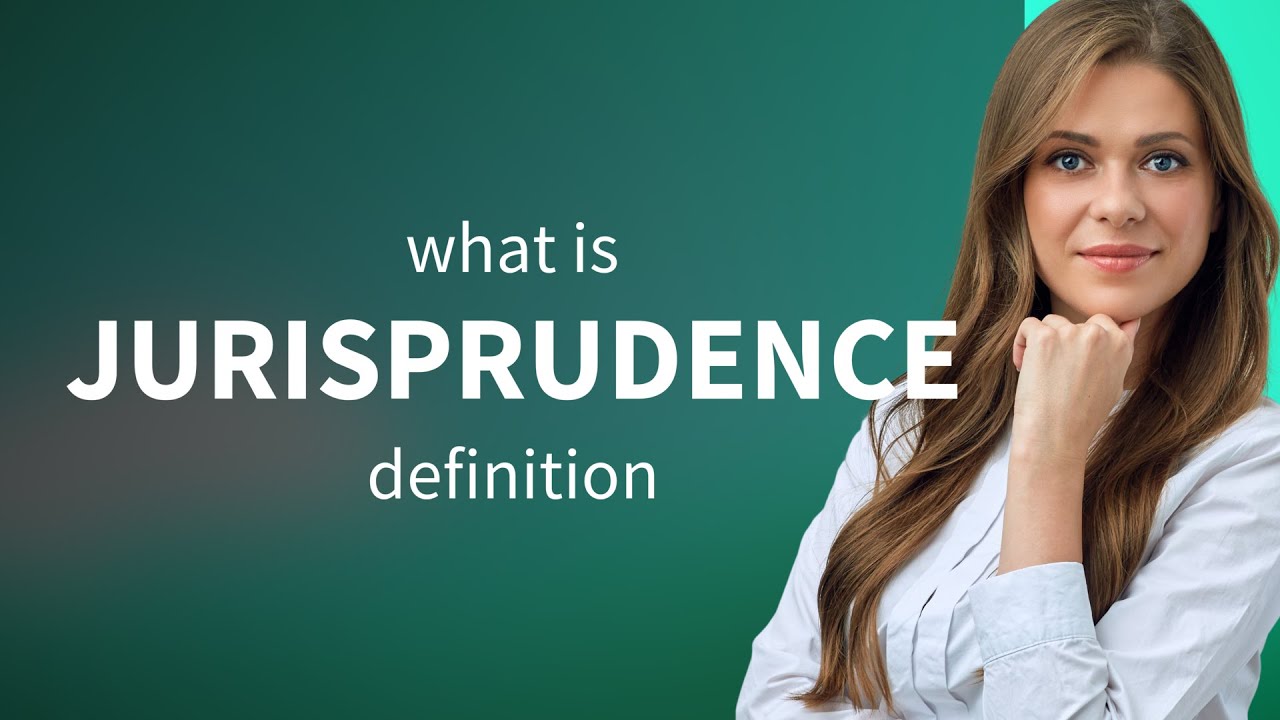 Jurisprudence — definition of JURISPRUDENCE - YouTube