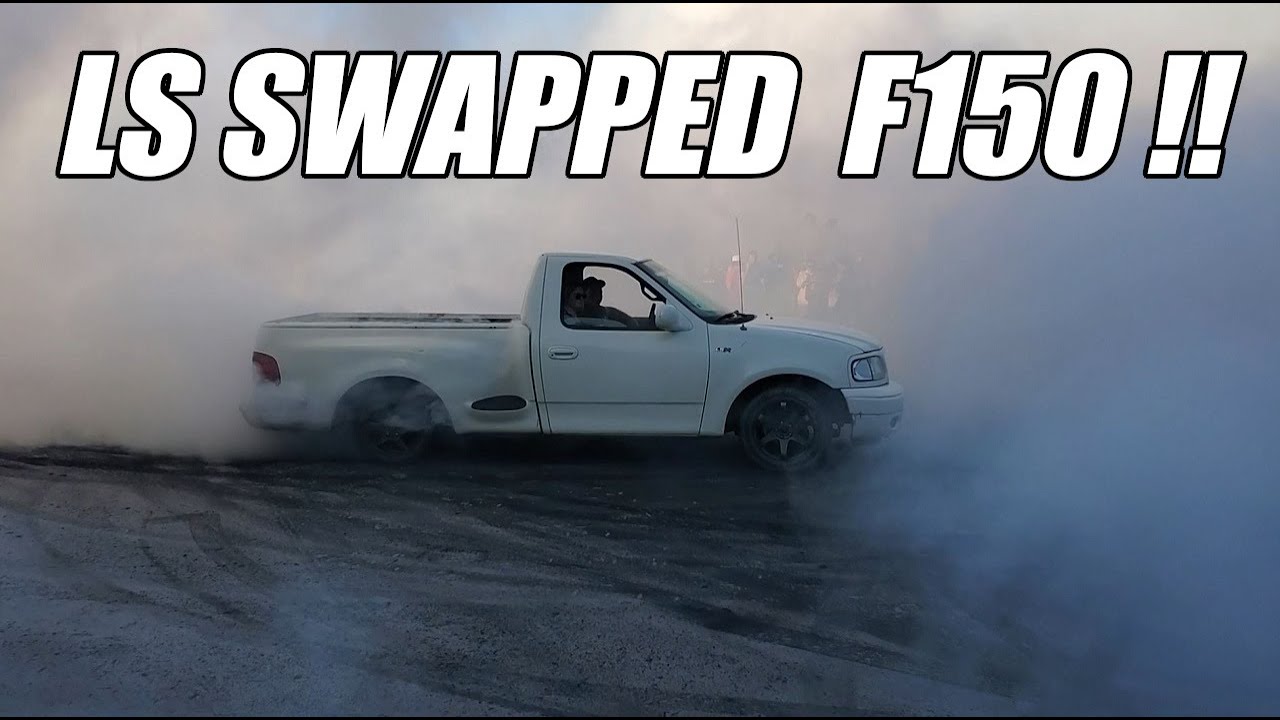 LS Swapped Ford F150 - YouTube