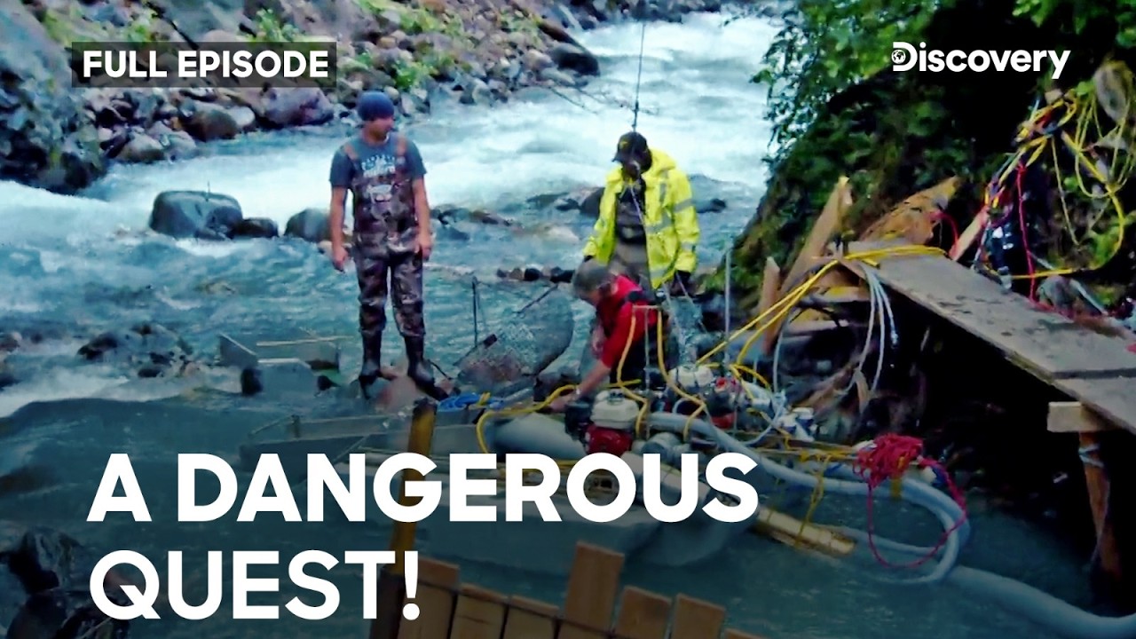 Battling Ice to Unearth Alaskan Gold! | Gold Rush: White Water S4 E2 ...