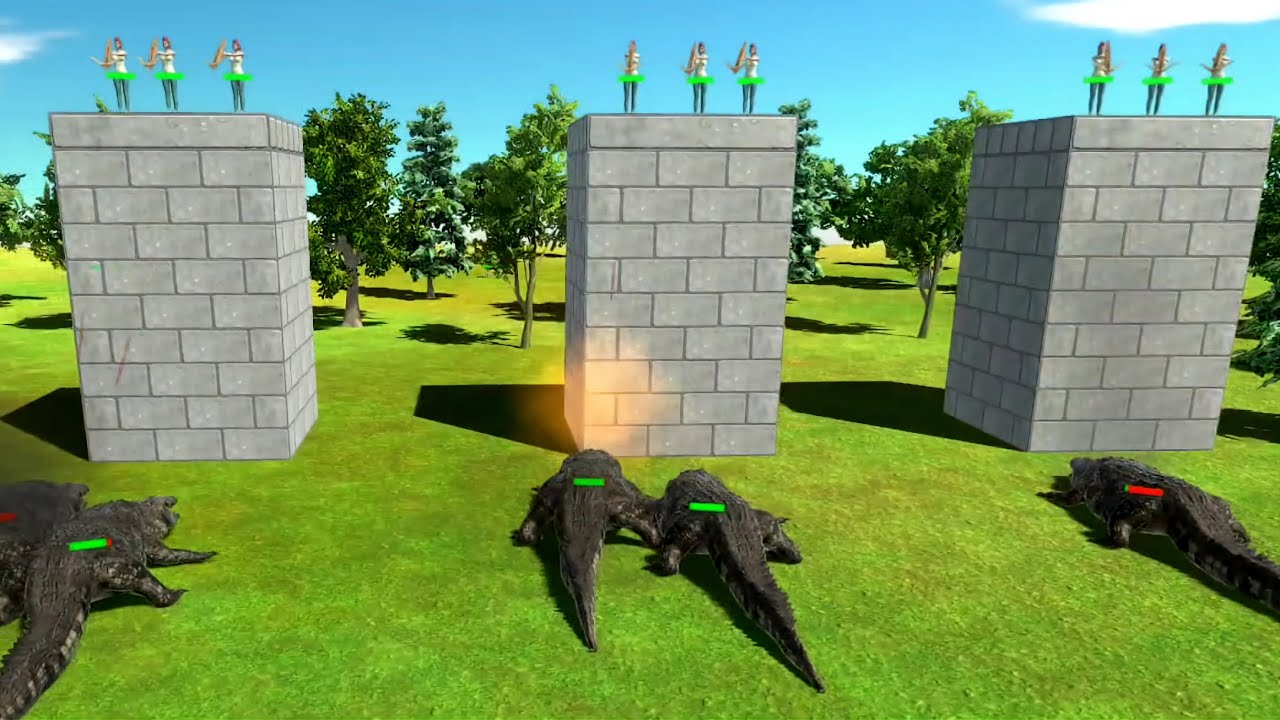 Animal Revolt Battle Simulator-reptile invasion - YouTube
