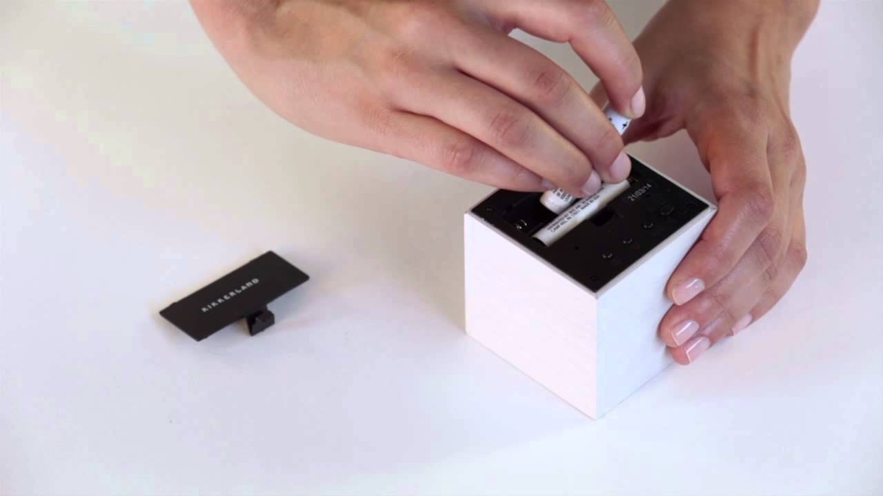 Mini Clap on Wood Alarm Clock - YouTube