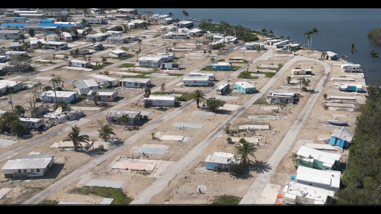 Parrott Key April 2023 - post Hurricane Ian Drone Footage - YouTube