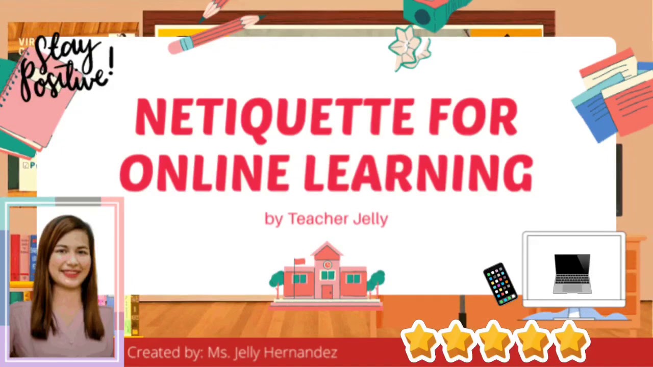 Netiquette for Online Learning by Teacher Jelly - YouTube