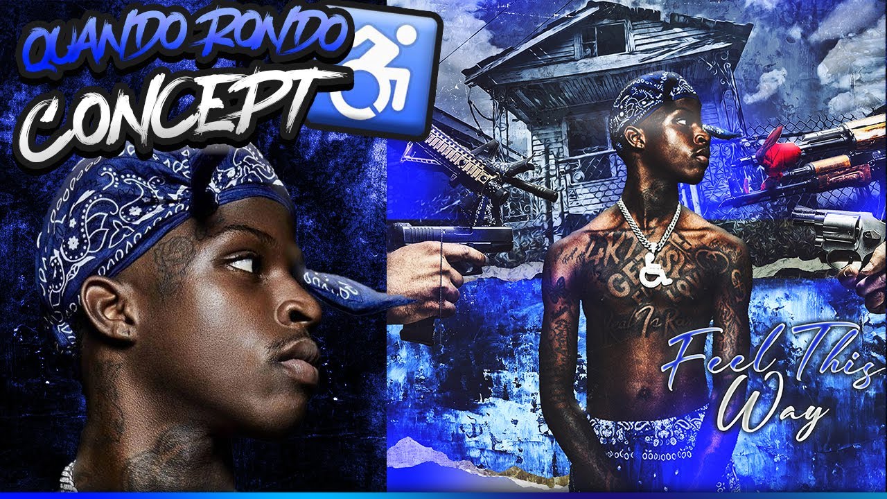 How to Make Quando Rondo Cover Art! | Photoshop Speedart‎️‍🔥♿ - YouTube