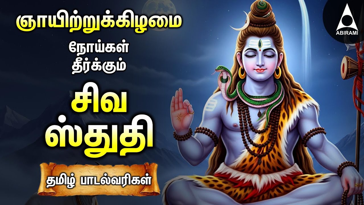 Sunday Powerful SIVA STUTHI Bakthi Padalgal | Natarajar Patthu | TAMIL ...