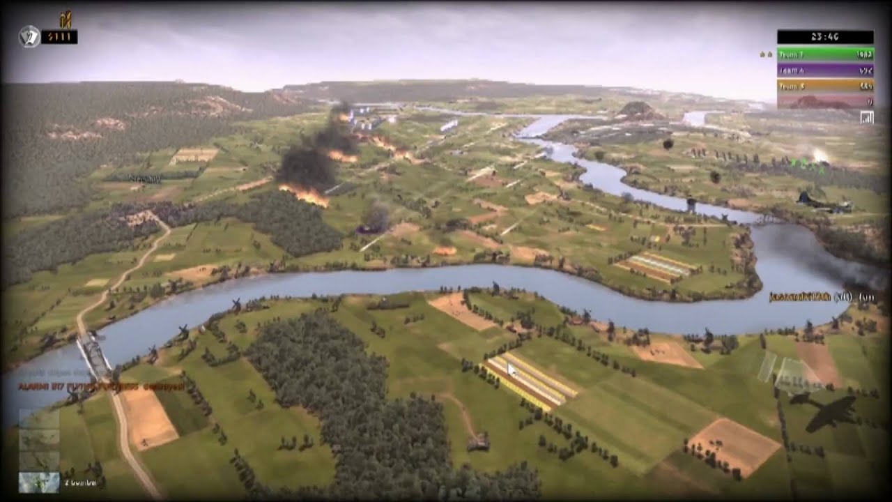 RUSE Beta Gameplay 2v2v2 HD P.1/3 - YouTube