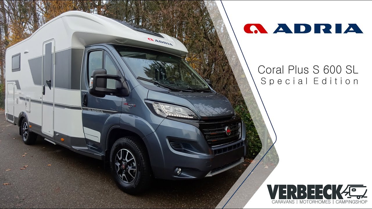 ADRIA Coral Plus S 600 SL Special Edition | 2018 - YouTube