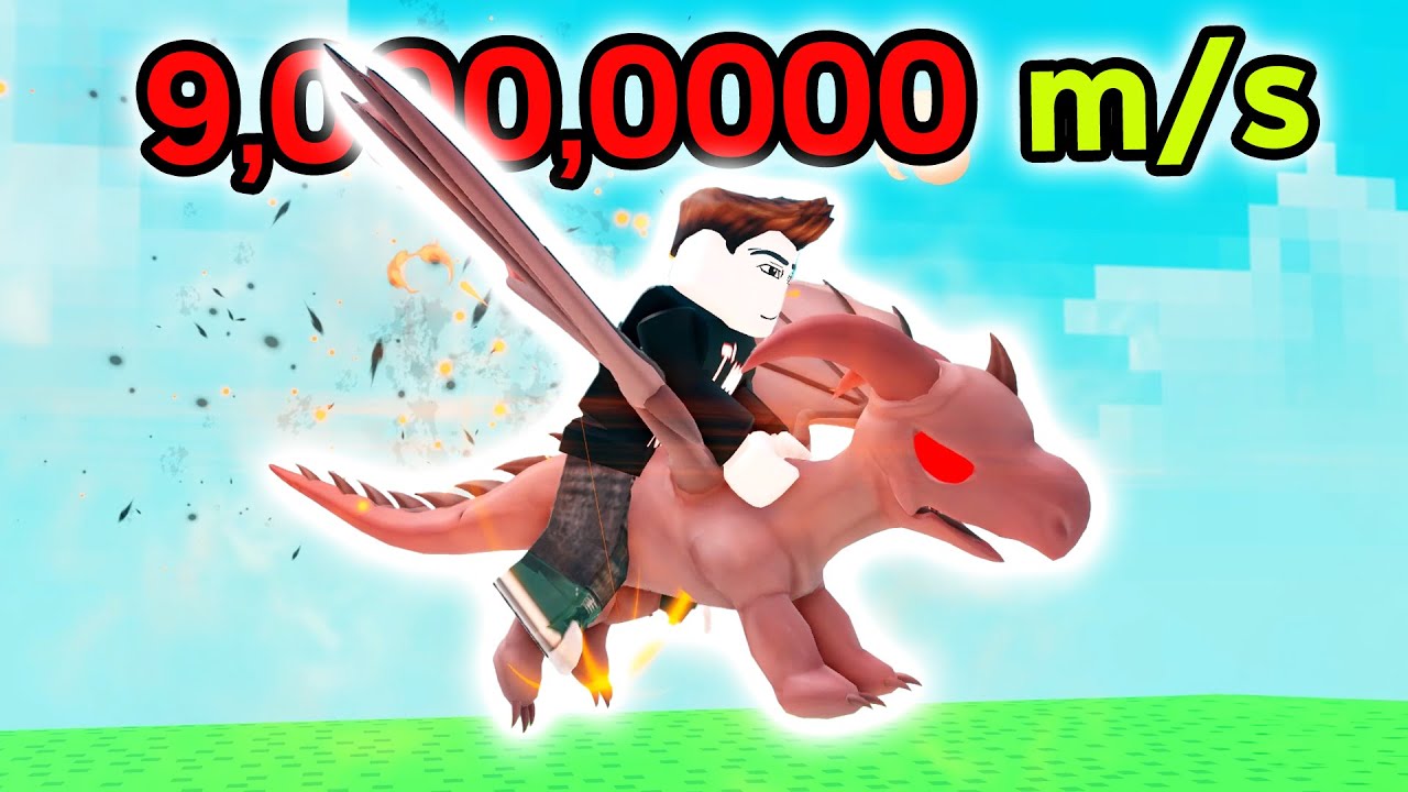 ฝึกมังกรจนบินเร็วที่สุด Roblox Dragon Race - YouTube