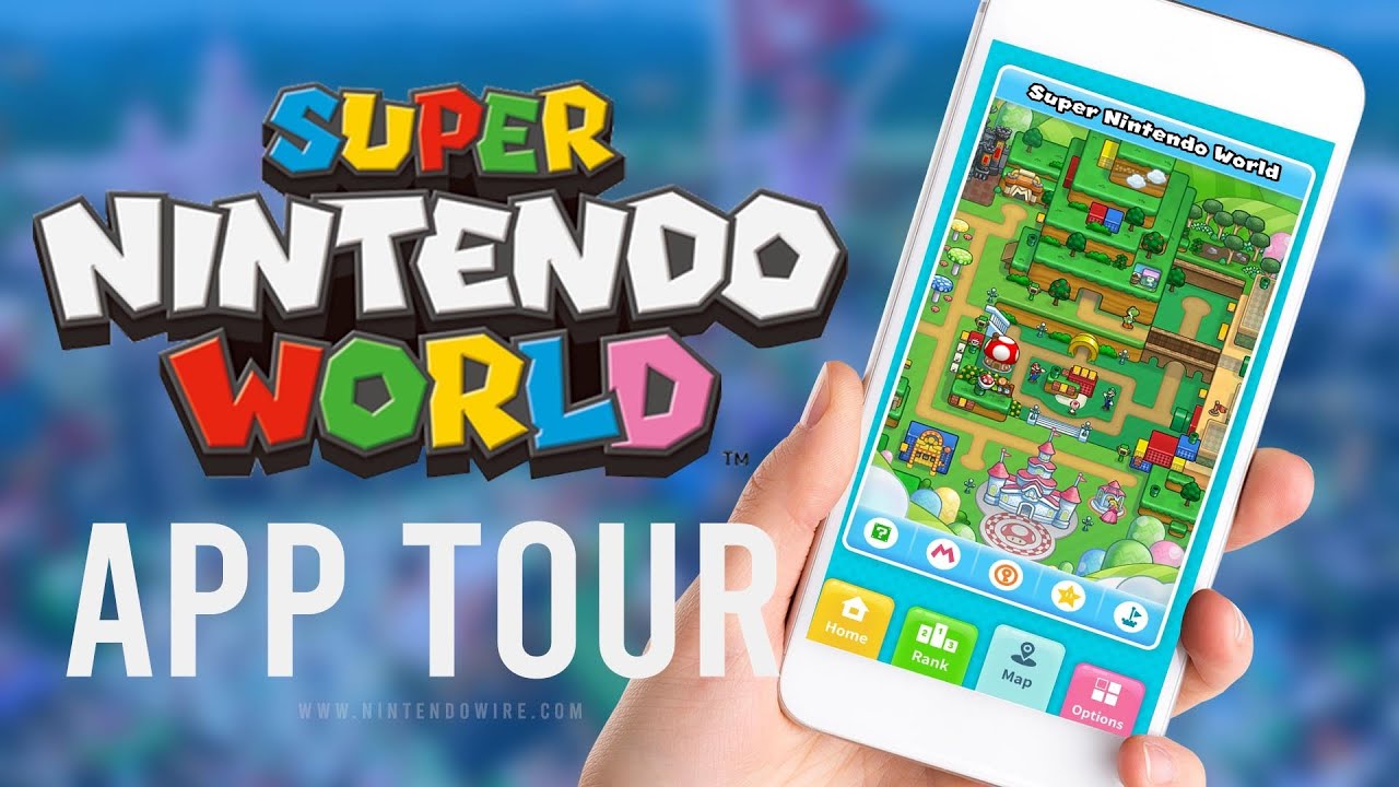 Super Nintendo World | Full App Tour | Power-Up Band and MORE! - YouTube