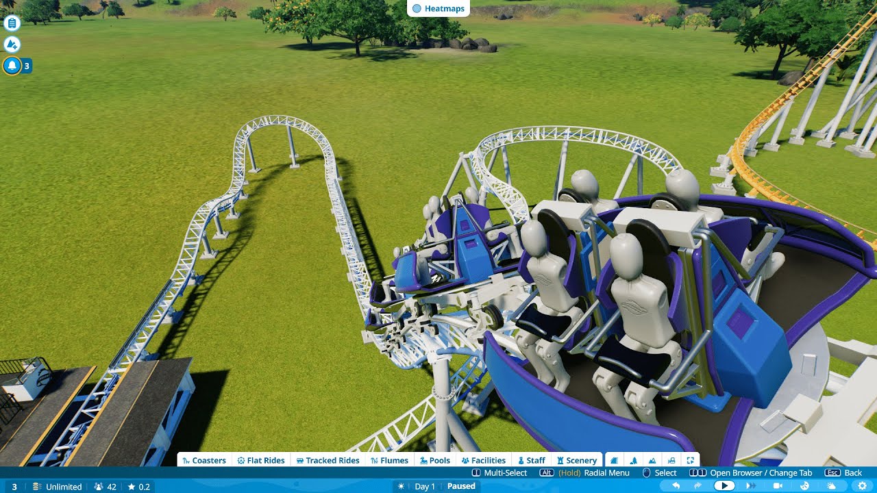 Launched Mack Family Spinner || Planet Coaster 2 #planetcoaster2 #coasters #planetcoaster - YouTube