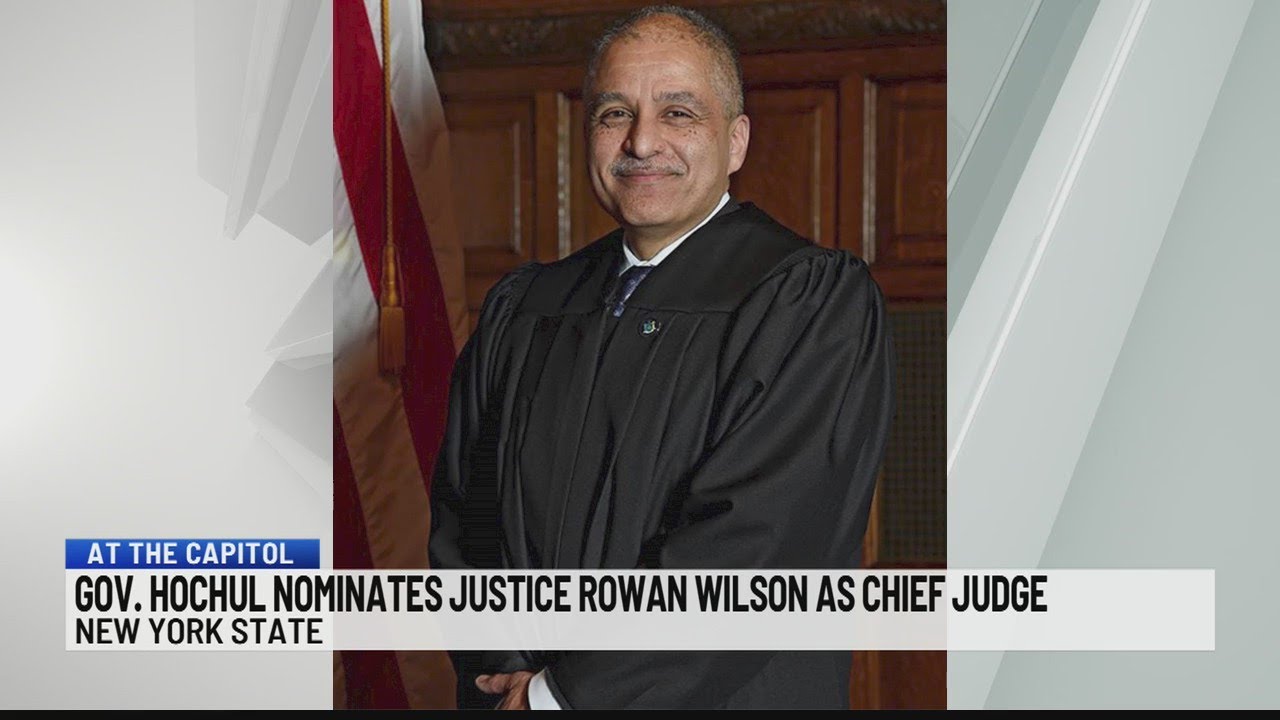 Hochul nominates Justice Wilson as Chief Judge - YouTube