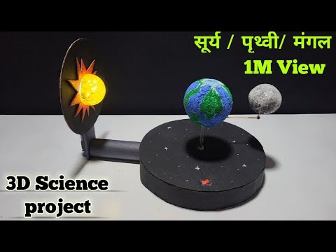 Science project working model solar lunar eclipse model science project ...