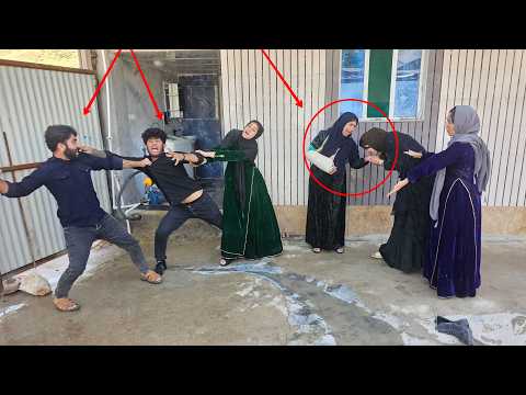 Mehdi being beaten by Mahan and running away from home:Breaking the hand of Pari Bala,Leila andShiva