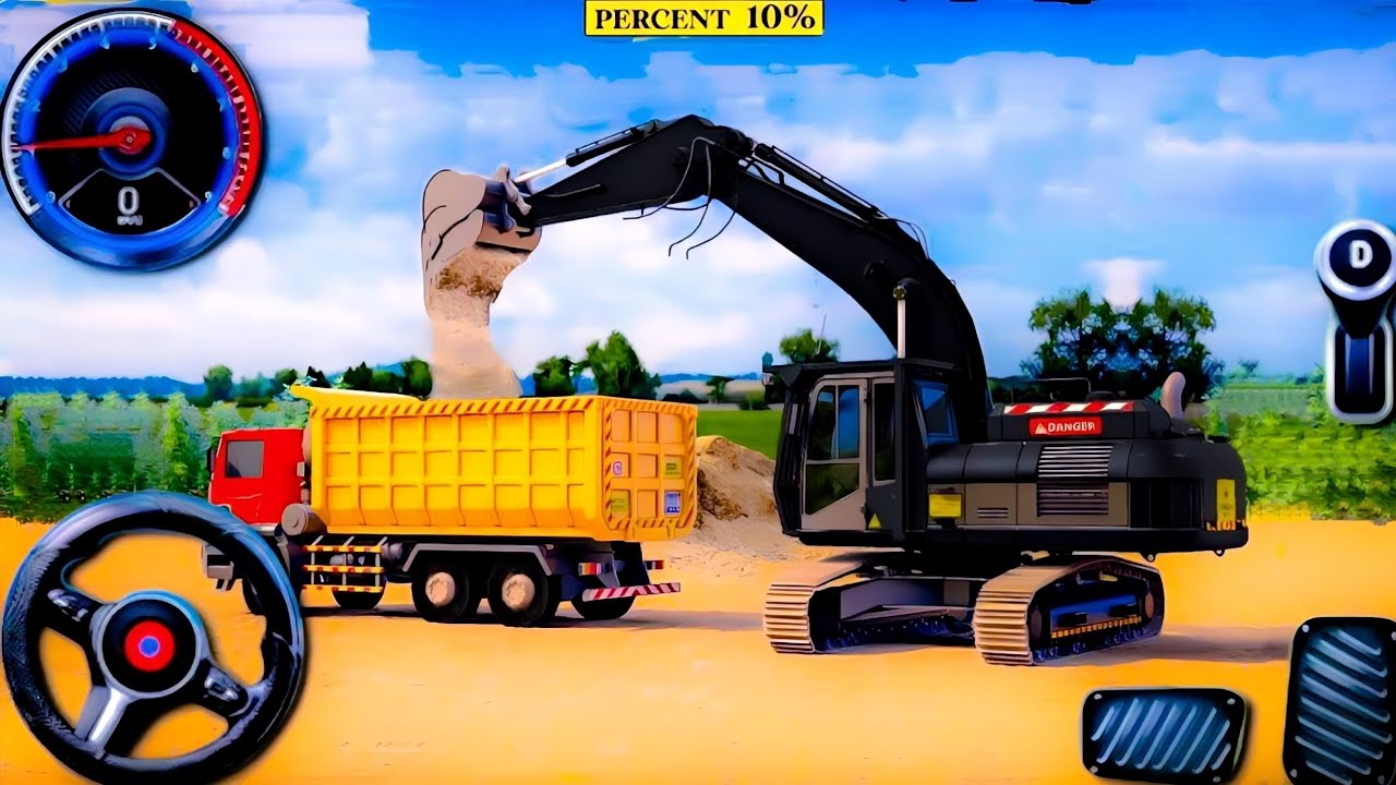New City Road Construction Simulator game - Construction Game - Android ...