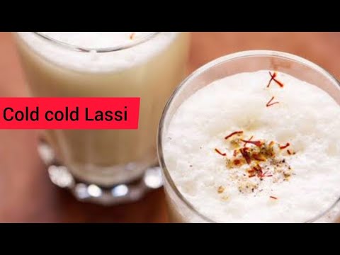 cold cold lassi making#গরমে এই রকম ঠান্ডা পানিও বানিয়ে ফেলেন ...