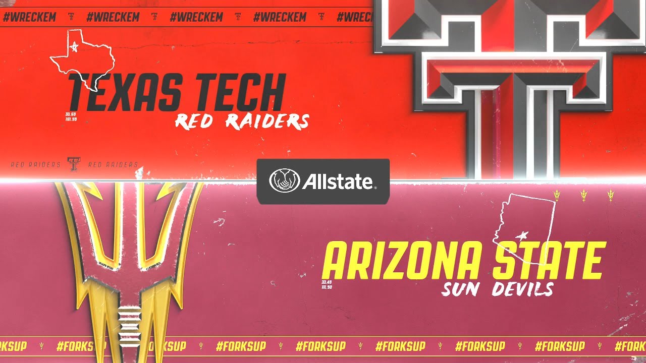NCAA College Football 26 - Texas Tech Red Raiders Vs Arizona State Sun ...