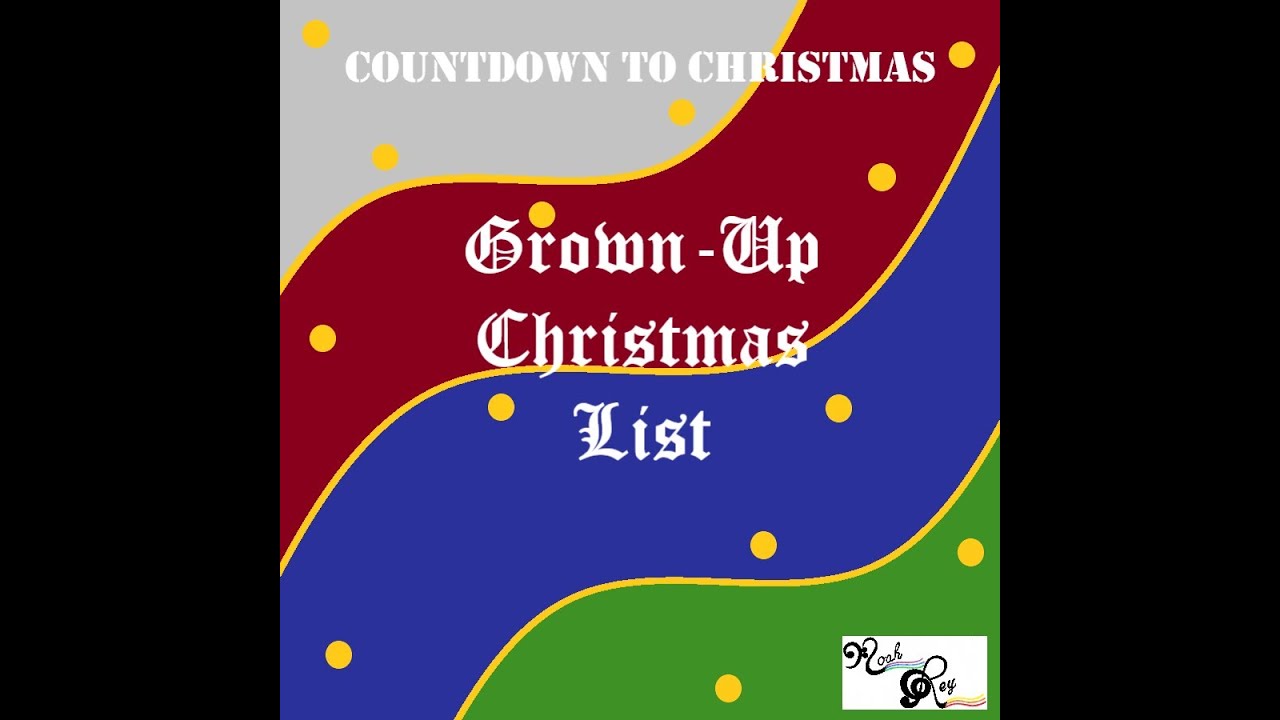 "Grown-Up Christmas List" - Amy Grant Cover - NoahReyMusic - YouTube