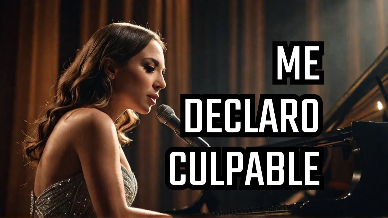 Me Declaro Culpable - part. Maria José Manuel Mijares KARAOKE CON PIANO ...