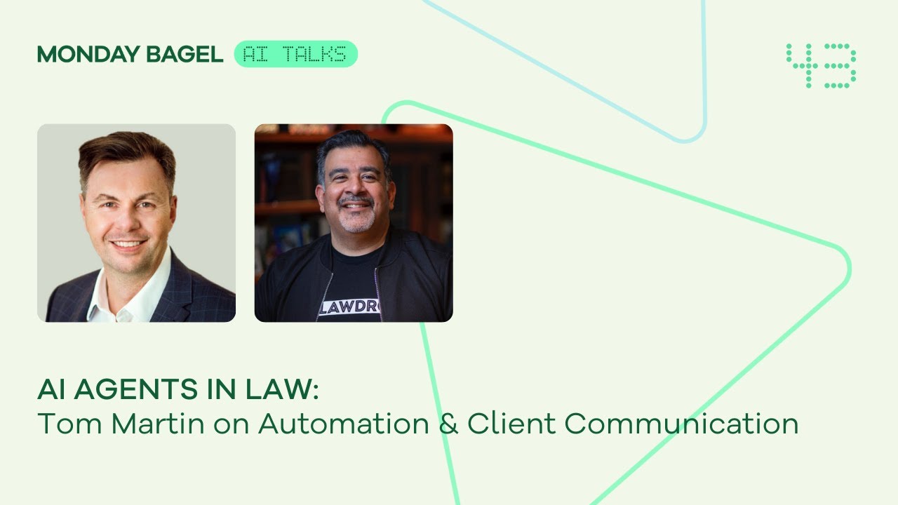 AI Agents in Law: Tom Martin on automation - YouTube