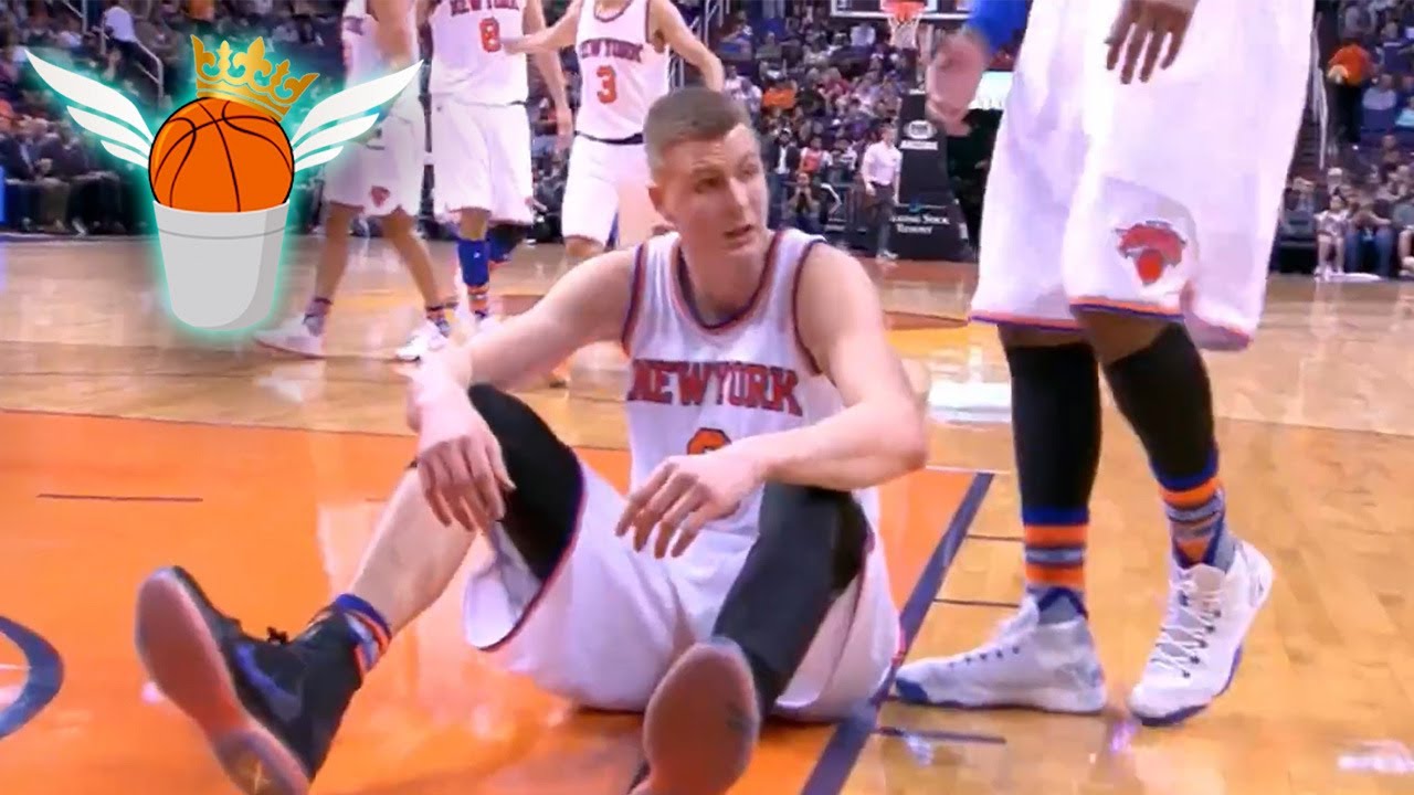 Kristaps Porzingis Every Dunk of His Rookie Year Full Highlights! (2015 ...