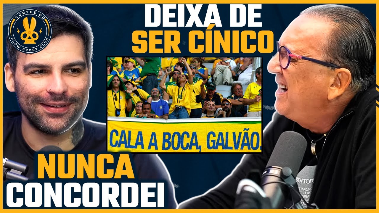 GALVÃO sobre “CALA a BOCA, GALVÃO!” - YouTube
