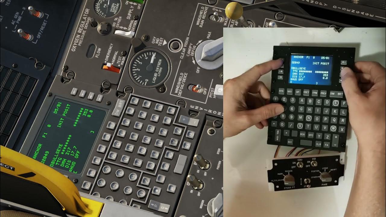 A10 Warthog CDU USB Controller - YouTube