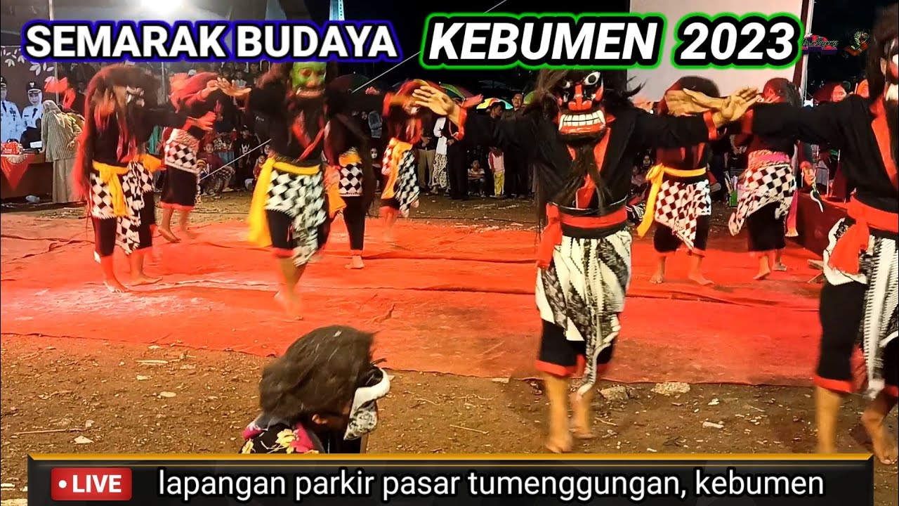 CEPETAN GALANG BUDAYA SEMARAK BUDAYA KEBUMEN 2023 live: pasar ...